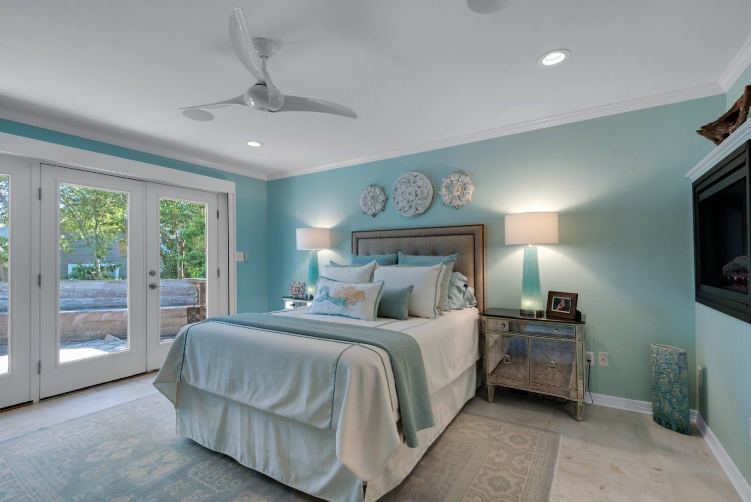 A Master Bedroom turned Ocean-Themed Sanctuary - Bontrager Builders Group